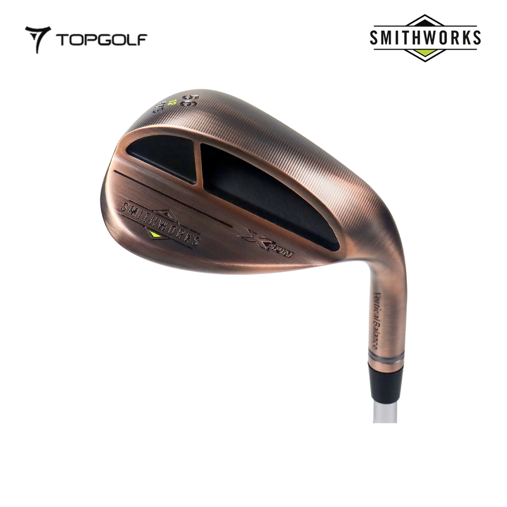 SMITHWORKS Wide Sole Cast Milled X-Spin Wedge Copper – Versatile Spin ...